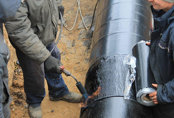 Изоляция газопровода | Утепление газовой трубы